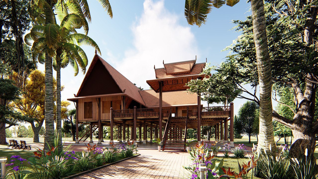 Khmer Traditional House - Roc Design Workshop